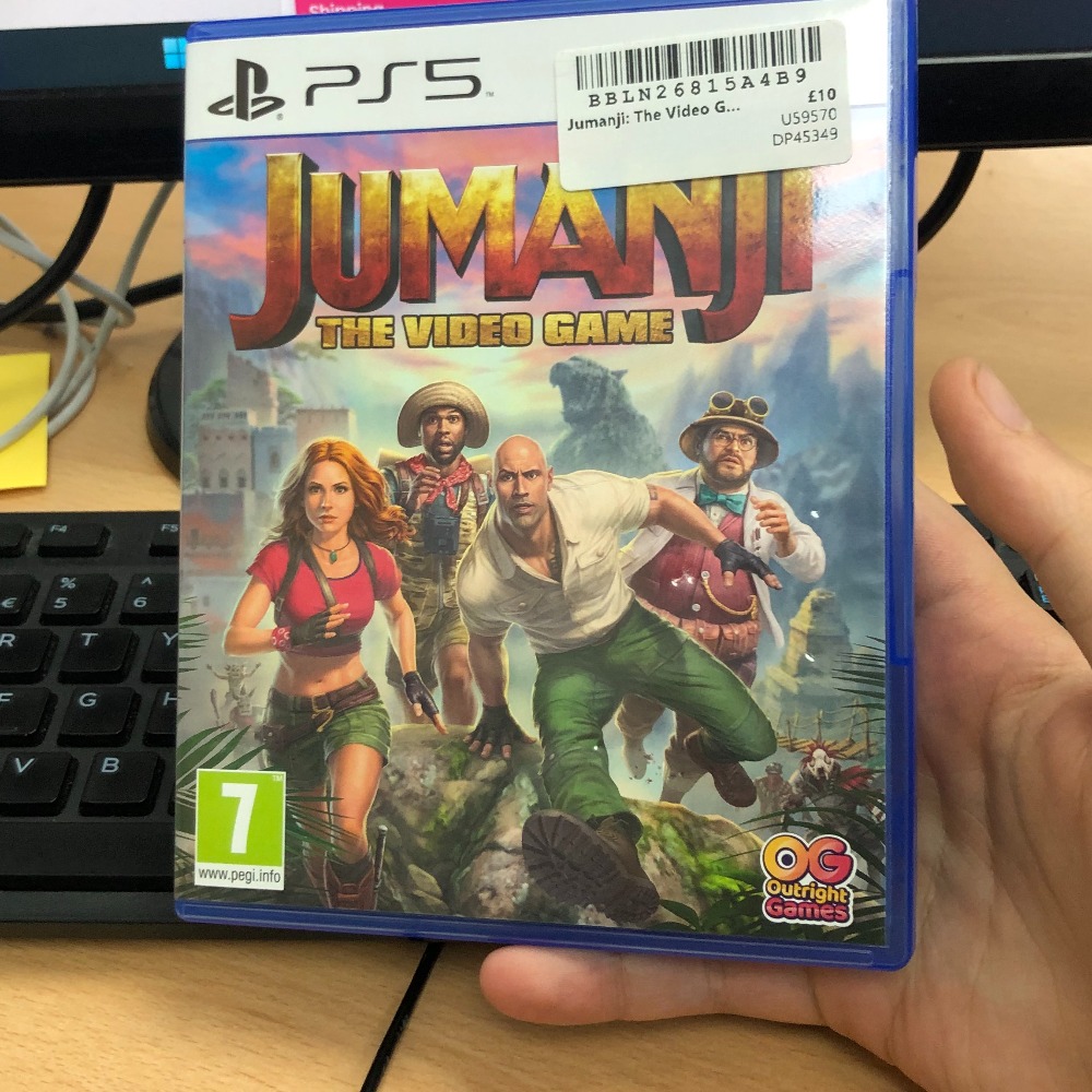 Pre-owned Jumanji: The Video Game PS5 Jumanji: The Video Game PS5 ...
